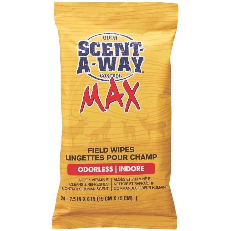 Hunters Specialties Scent-A-Way MAX Field Wipes Pack of 24 | Buy in ...
