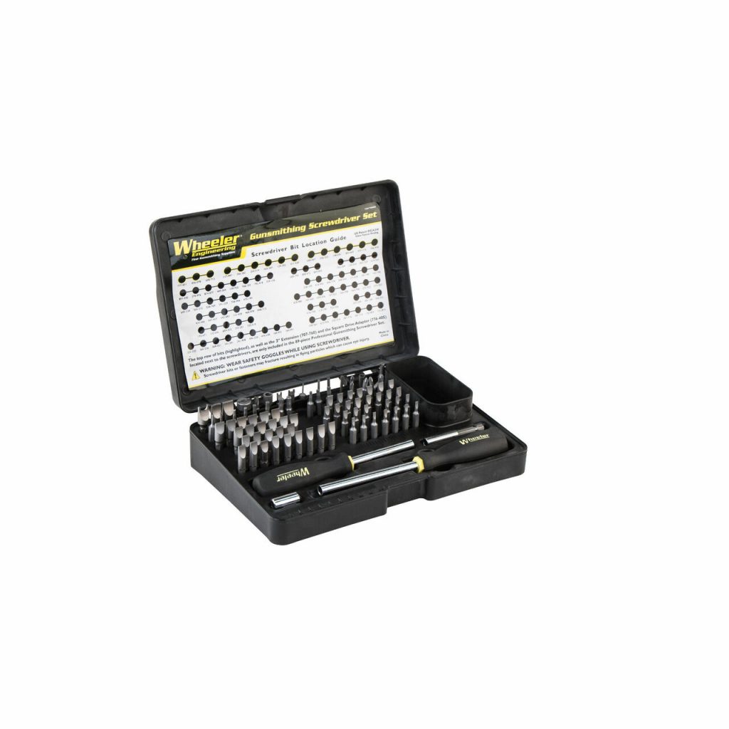 Wheeler 89-Piece Professional-Plus Gunsmithing Screwdriver Set » Tenda ...
