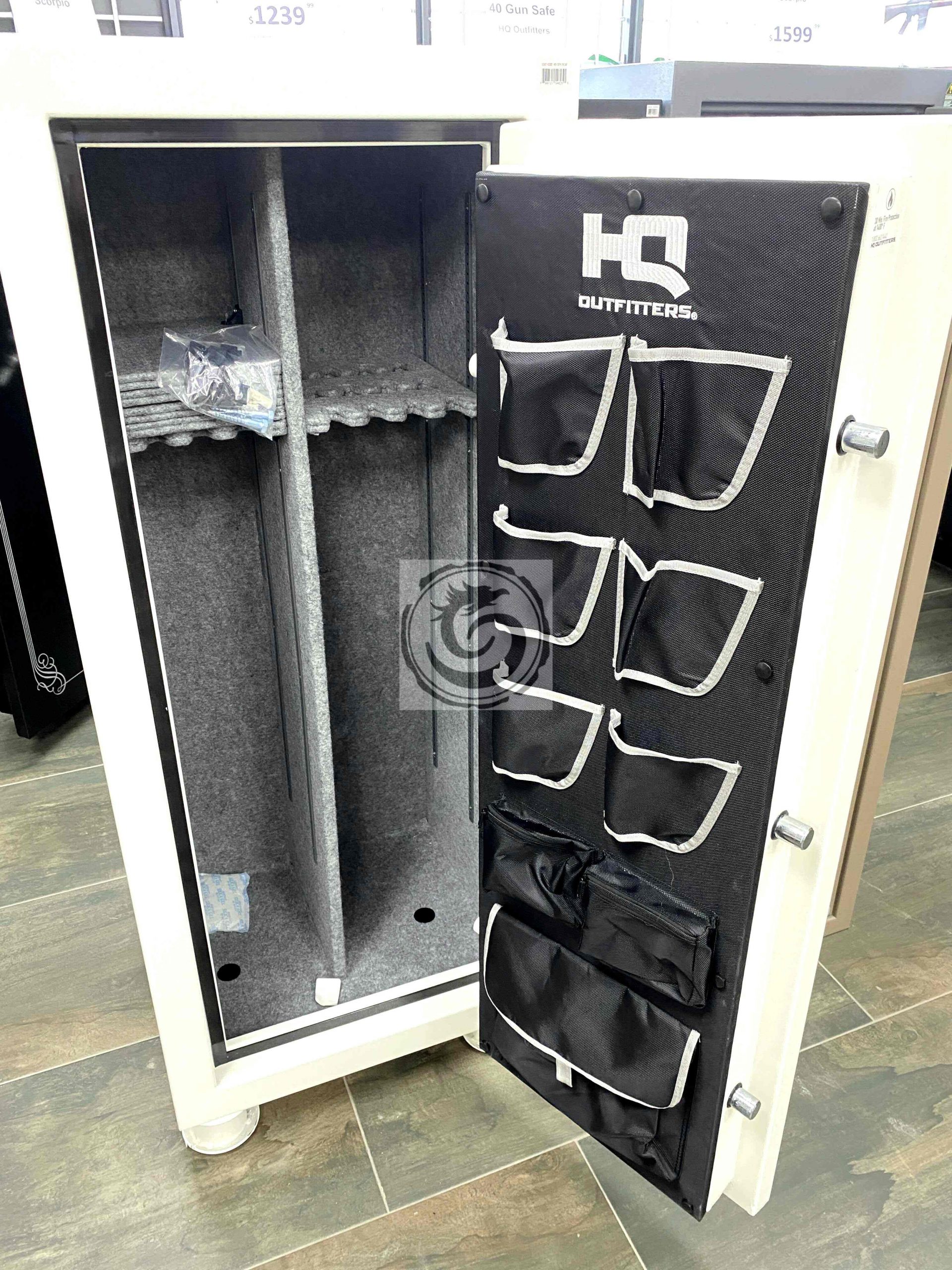 HQ Outfitters "White Out" 24 Gun Safe with Electronic Keypad (STORE ...
