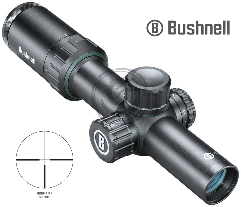 BUSHNELL PRIME 1-4X24 ILLUMINATED RIFLESCOPE-GERMAN #4 (SFP) » Tenda Canada