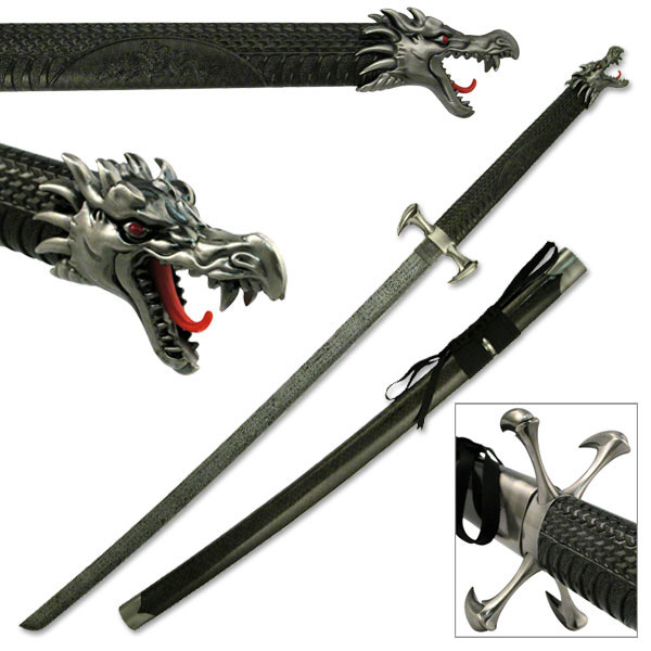 DRAGON SWORD 41" OVERALL, DRAGON CLAW KATANA » Tenda Canada