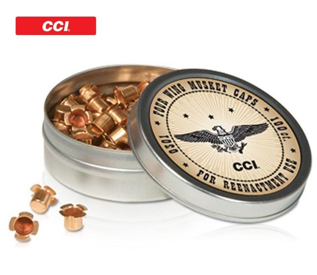 CCI 301 Four Wing Musket Caps Tin of 100 | Buy in Canada | Gotenda
