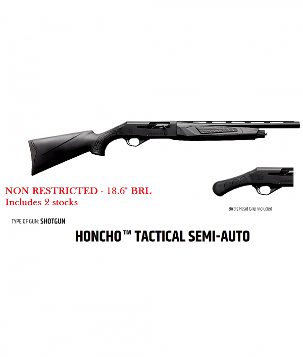 Charles Daly Honcho 12 Ga Semi Tactical Shotgun 4+1 » Tenda Canada