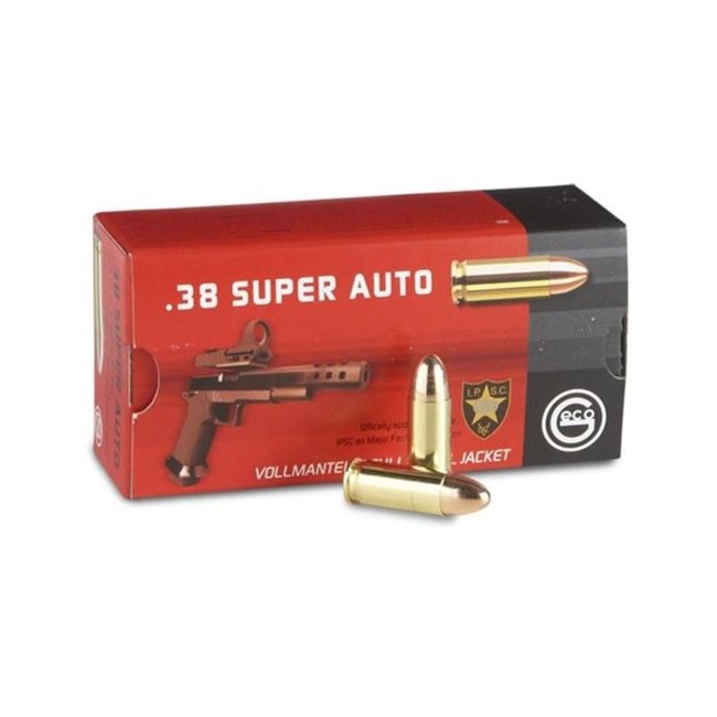 Geco 38 Super Ammunition 124Gr Full Metal Jacket Box of 50 » Tenda Canada
