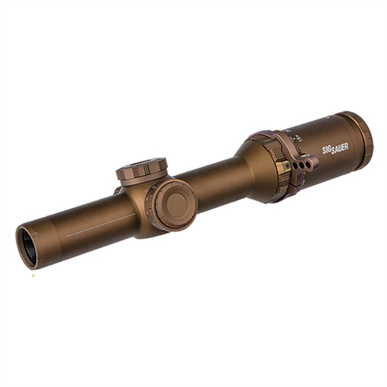 SIG SAUER 1-6x24 TANGO6T Riflescope (Hellfire MOA Milling Reticle, FDE ...