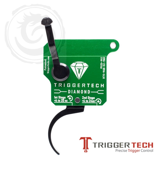 TRIGGERTECH Rem 700 Two-Stage Diamond Trigger, Pro Curved, Without Bolt ...