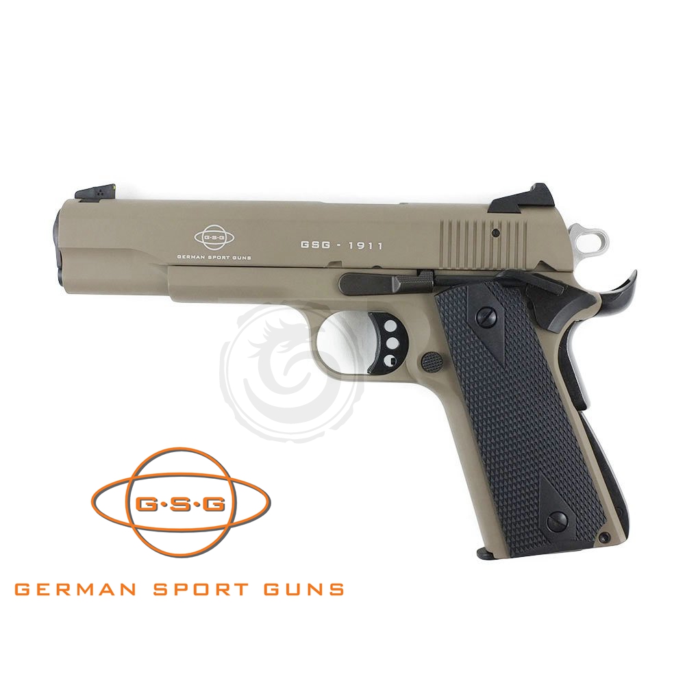 GSG 1911 Full-size 22 LR 10rd Pistol-TAN » Tenda Canada