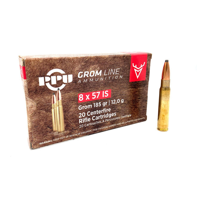 Prvi PPU GROM 8X57 IS Mauser 185 GR Box of 20 » Tenda Canada