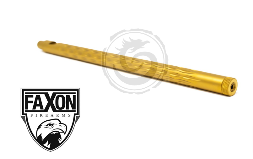 Faxon Firearms 16" Flame Fluted 10/22 Bull Barrel - Threaded - TiN PVD ...