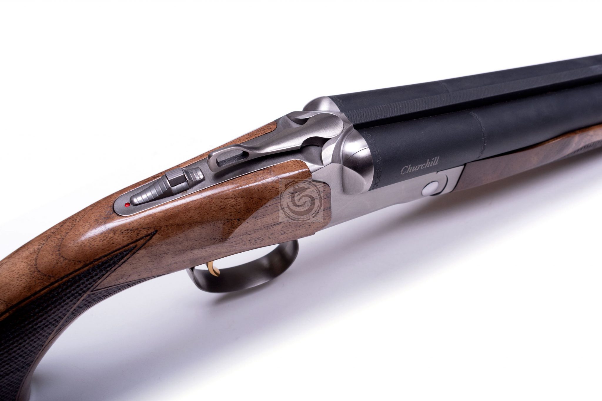 Churchill 512 Silver 12 Ga S/S 12.5" Walnut Stock » Tenda Canada