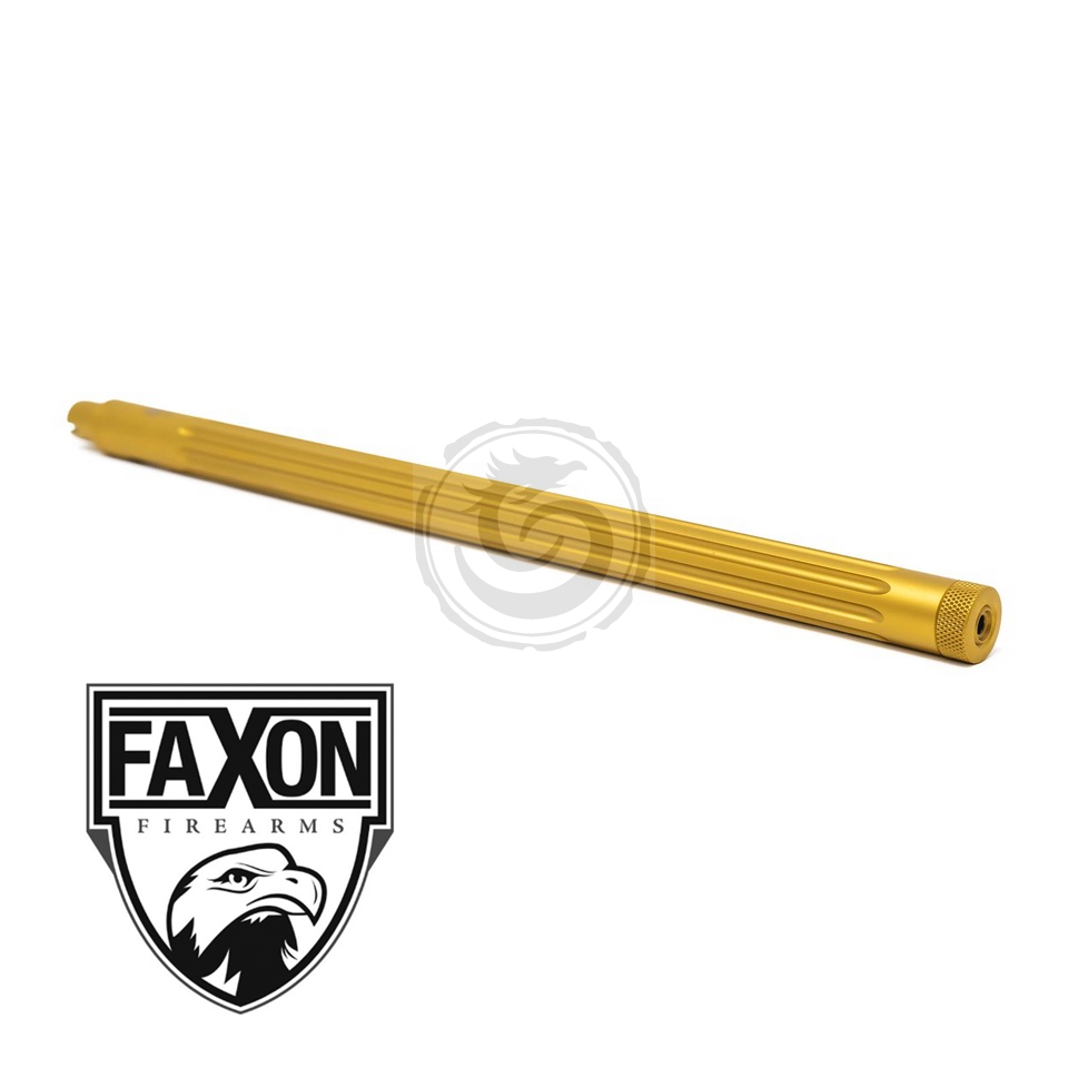 Faxon Firearms 16" Straight Fluted 10/22 Barrel - Threaded - TiN PVD ...