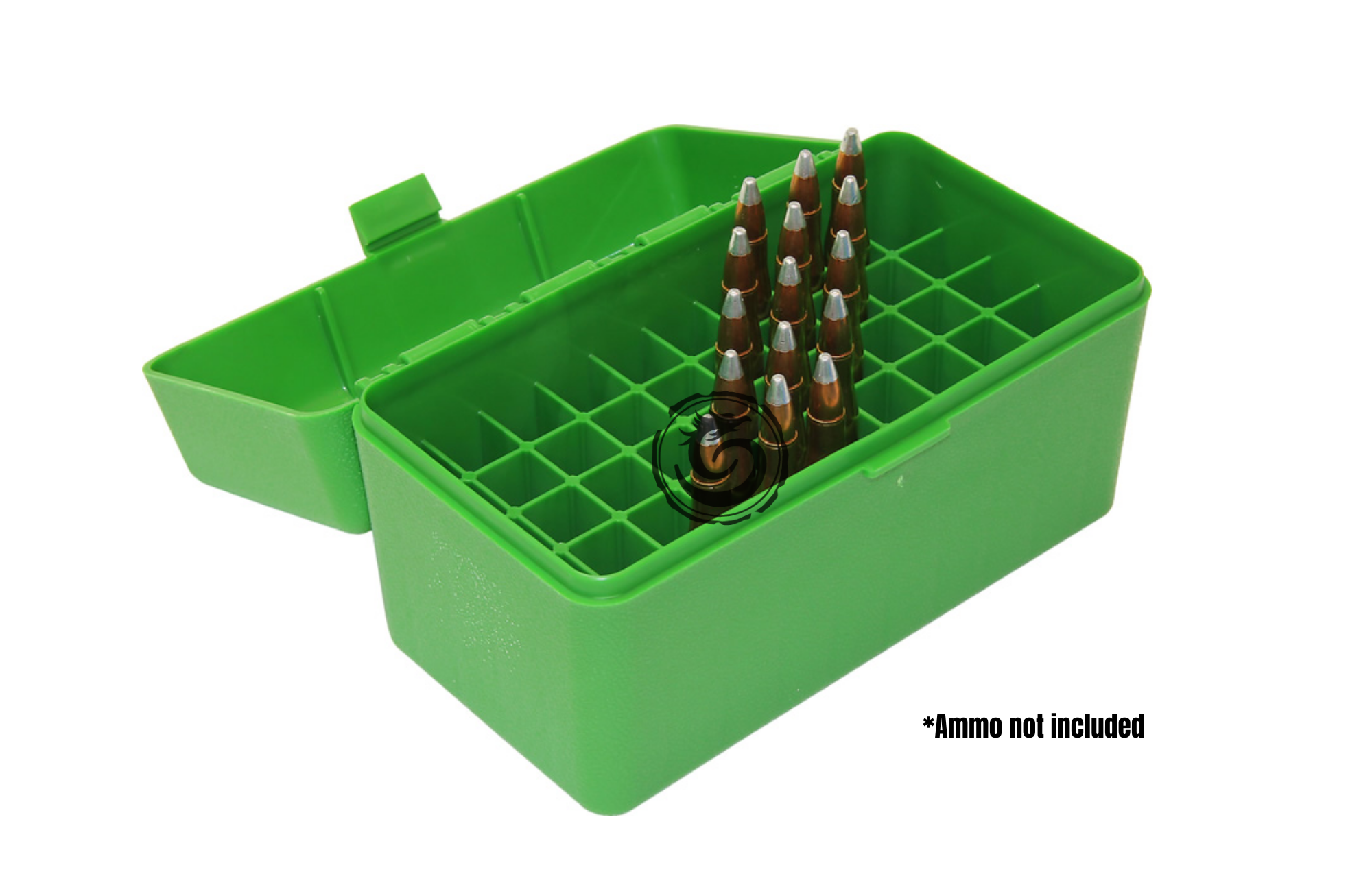 MTM Small Rifle Ammo Box-Green 50 Round » Tenda Canada