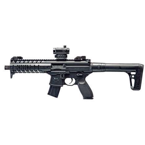 SIG SAUER MPX ASP CO2 Semi Auto Air Rifle .177 Caliber 30 Rounds with ...