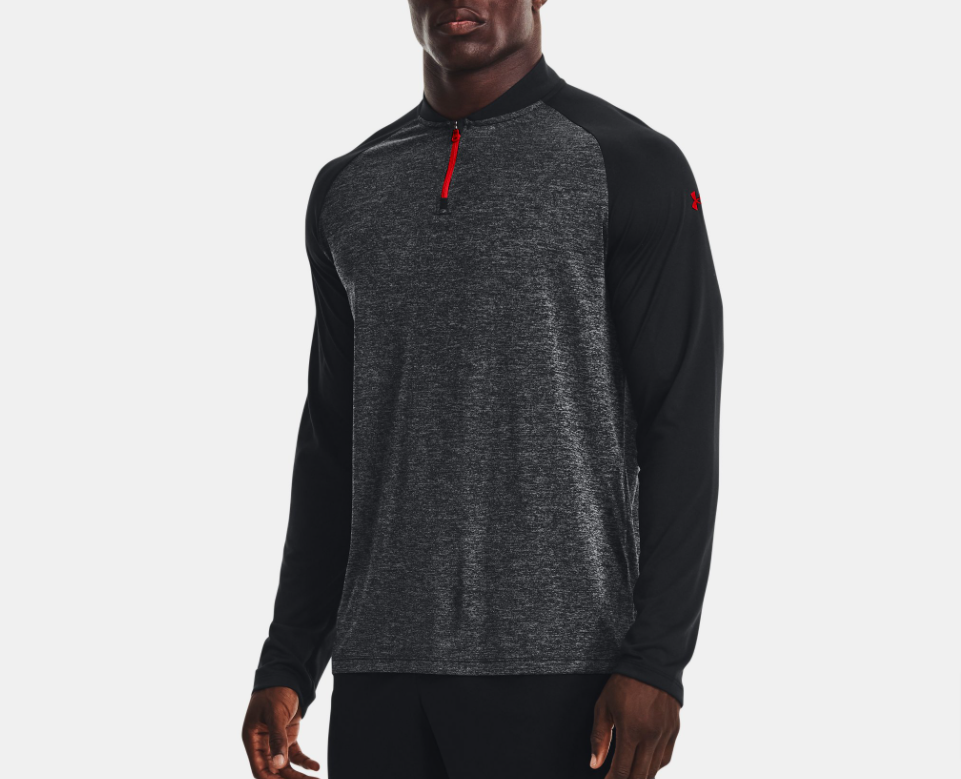 Under Armour Men's UA Tech 2.0 ¼ Zip-Black | Buy in Canada | Gotenda