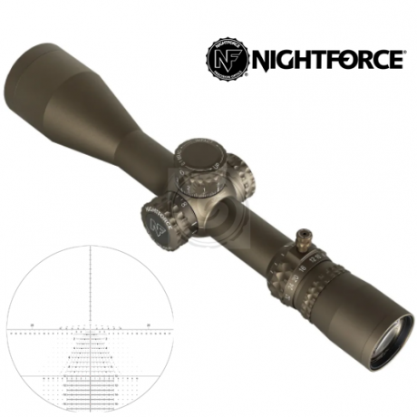 Nightforce ATACR 7-35x56mm F1 ZeroStop .1 MRAD DigIllum PTL Mil-XT Dark ...