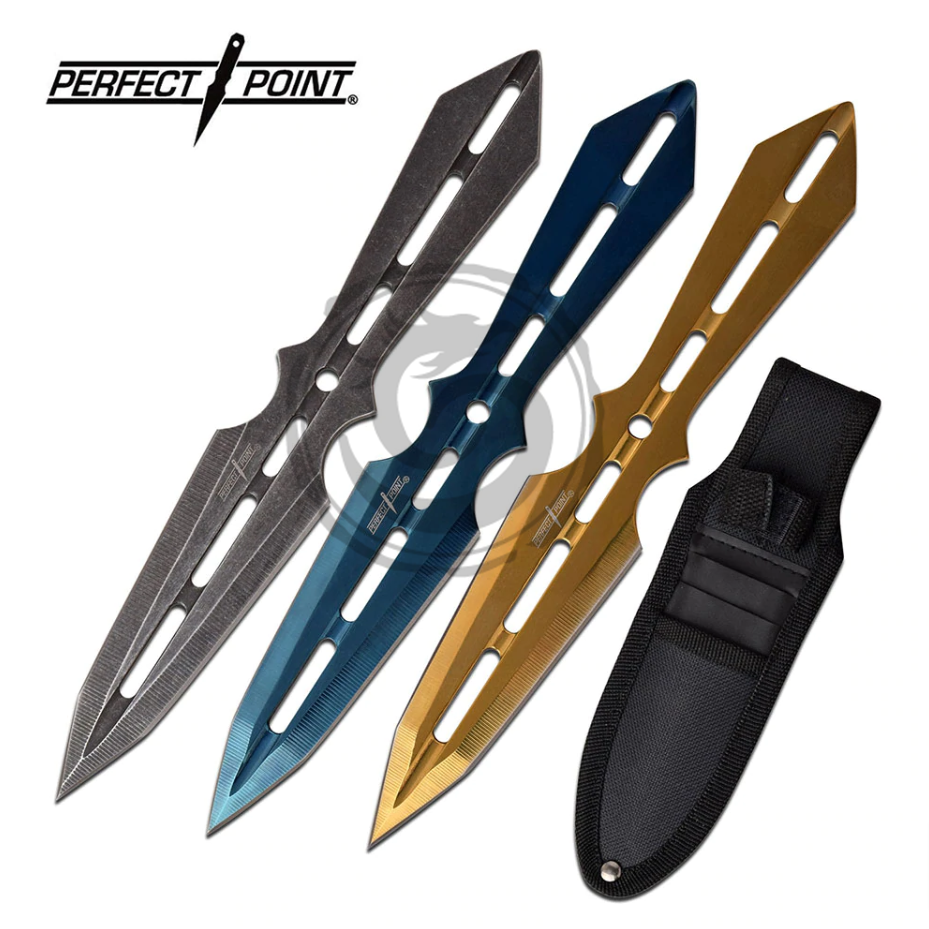 PERFECT POINT PP-120-3 THROWING KNIFE SET » Tenda Canada
