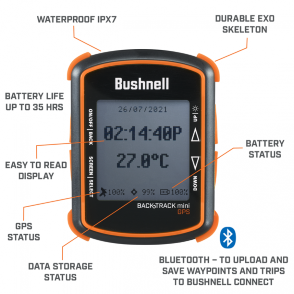 Bushnell BACKTRACK MINI GPS » Tenda Canada