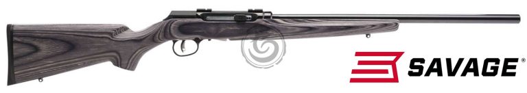 Savage A17 Target Sporter Semi 17 HMR 22" Heavy Barrel Grey Laminate ...
