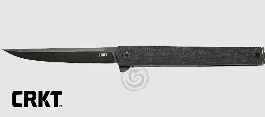 CRKT CEO Flipper Blackout Folding Knife » Tenda Canada