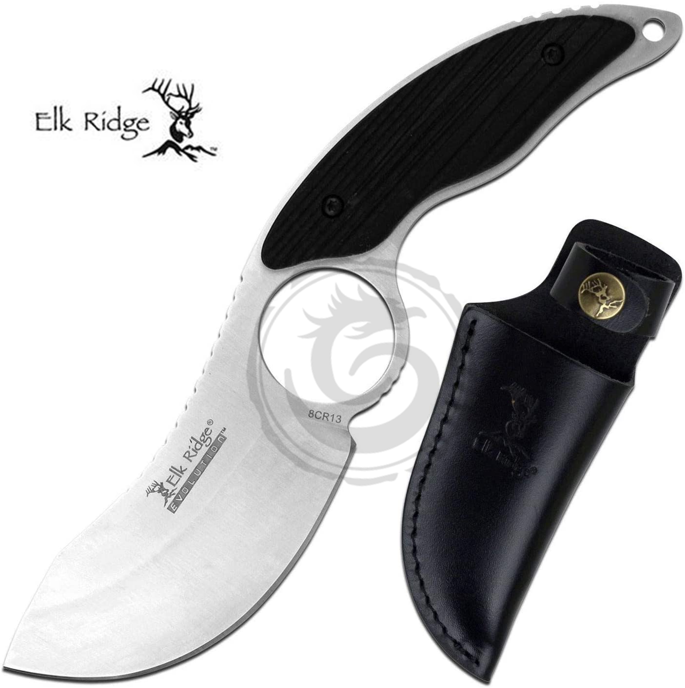ELK RIDGE EVOLUTION ERE-FIX009PL-BK FIXED BLADE KNIFE » Tenda Canada