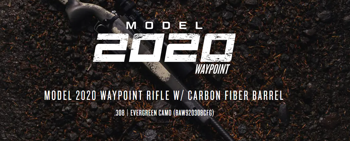 Springfield Model 2020 Waypoint 308 Win 20" Evergreen Carbon Fiber ...