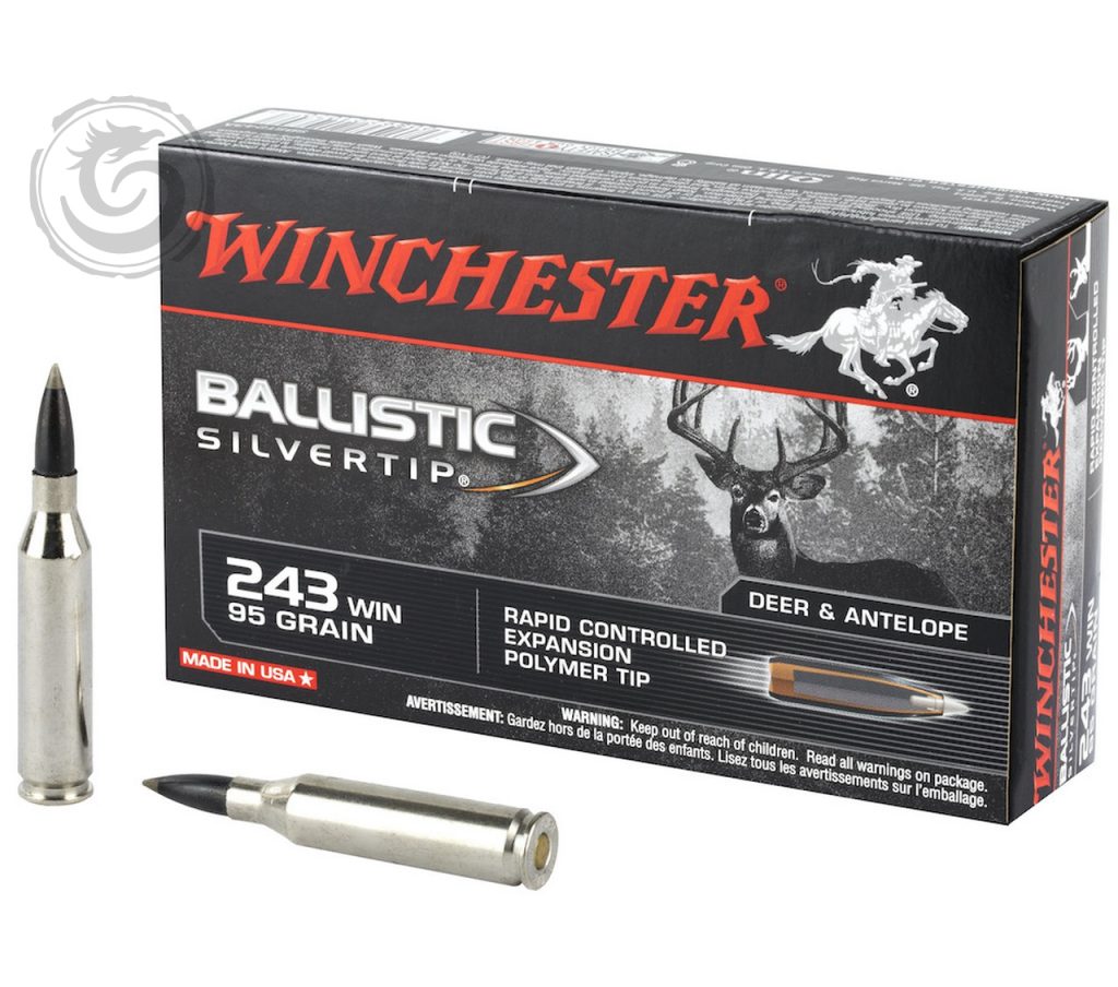 Winchester Ballistic 243 Win 55 Gr SilverTip Box of 20 » Tenda Canada