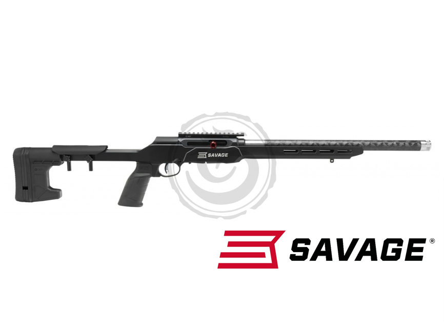 Savage A22 Semi-Auto Precision Rifle 22 LR Carbon Fiber Wrap Barrel 10 ...