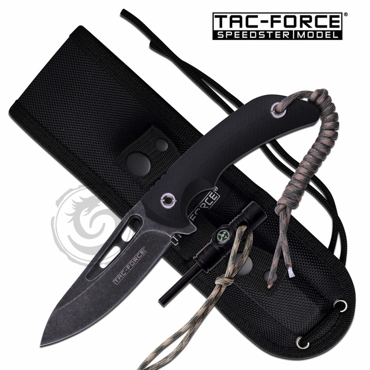 TAC FORCE TF-200-949BK FIXED BLADE KNIFE 9" OVERALL » Tenda Canada
