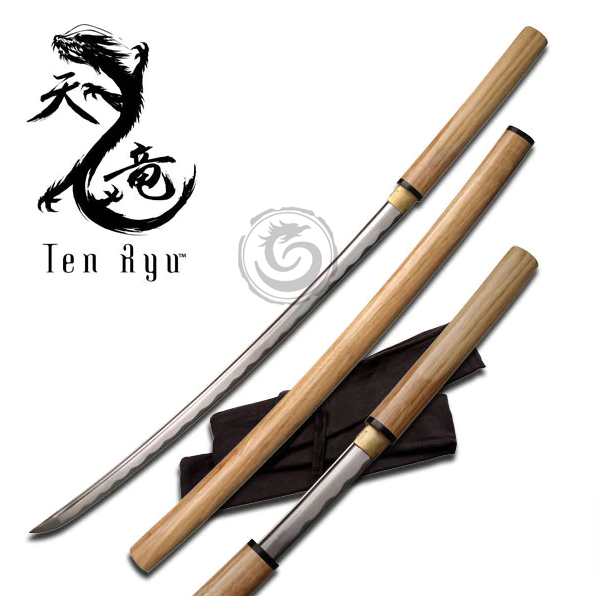 TEN RYU TR-025WD SHIRASAYA SWORD 41" OVERALL » Tenda Canada