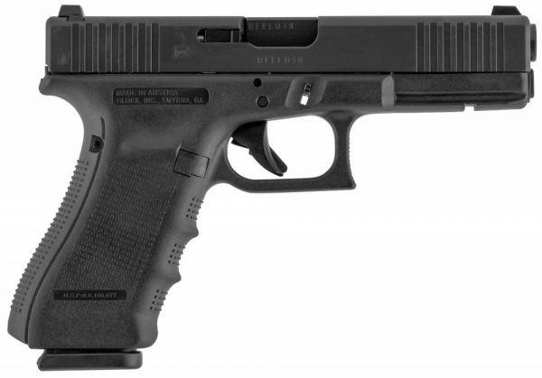 Glock 17 Gen4 Front Serrations 9mm 4.48" Fixed Sights » Tenda Canada