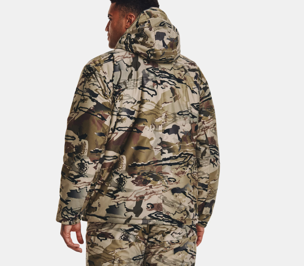 Under Armour Stormproof ColdGear Infrared Deep Freeze Jacket Barren Camo Tenda Canada