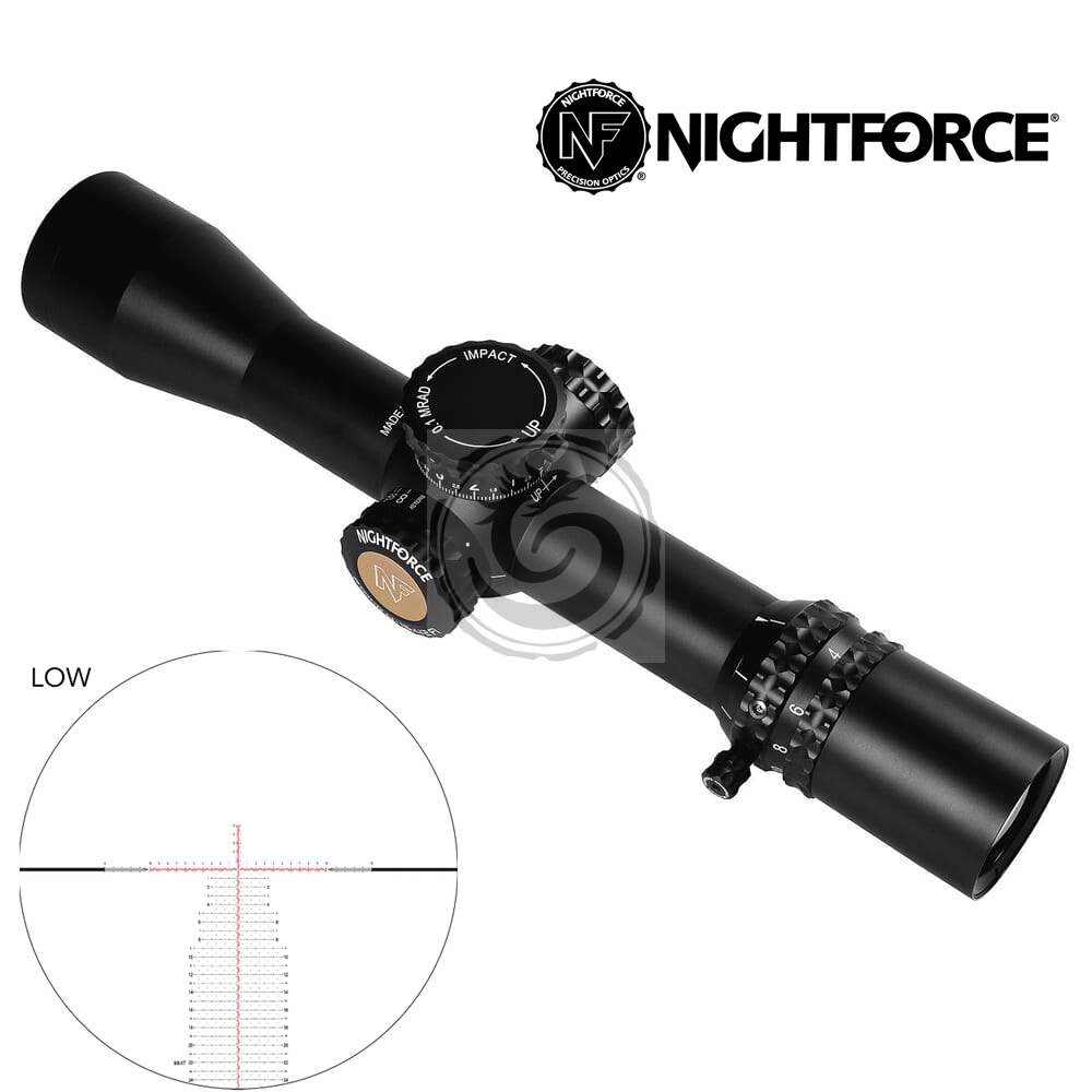 Nightforce ATACR 4-16x42mm F1 - ZeroHold .1 Mil-Radian DigIllumTM Mil ...