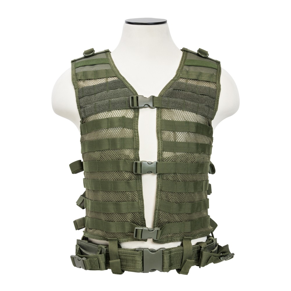 VISM PALS/MOLLE Vest Green MED-XL » Tenda Canada