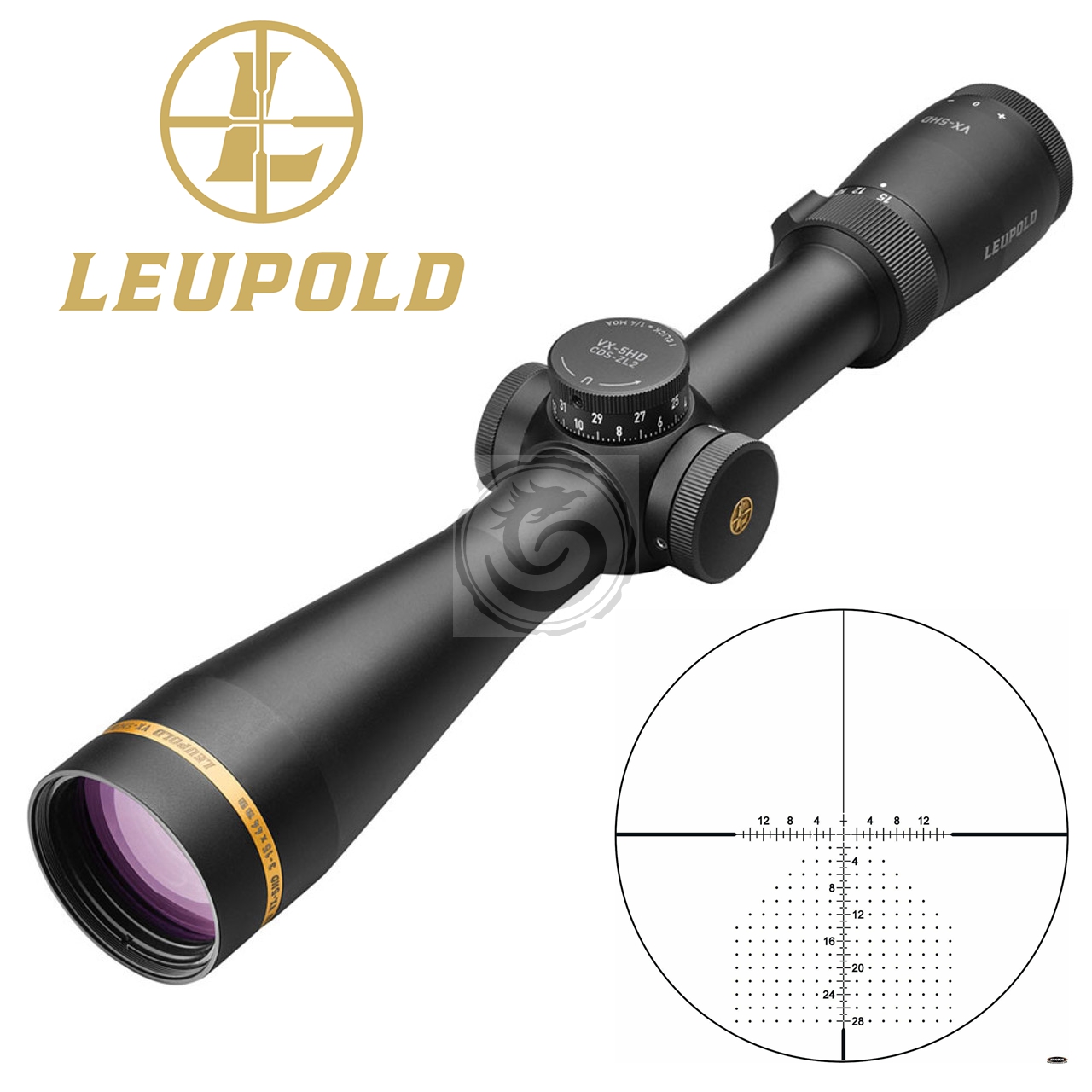 Leupold VX-5HD 3-15x44mm CDS-ZL2 Impact-29 MOA Scope 171716 » Tenda Canada