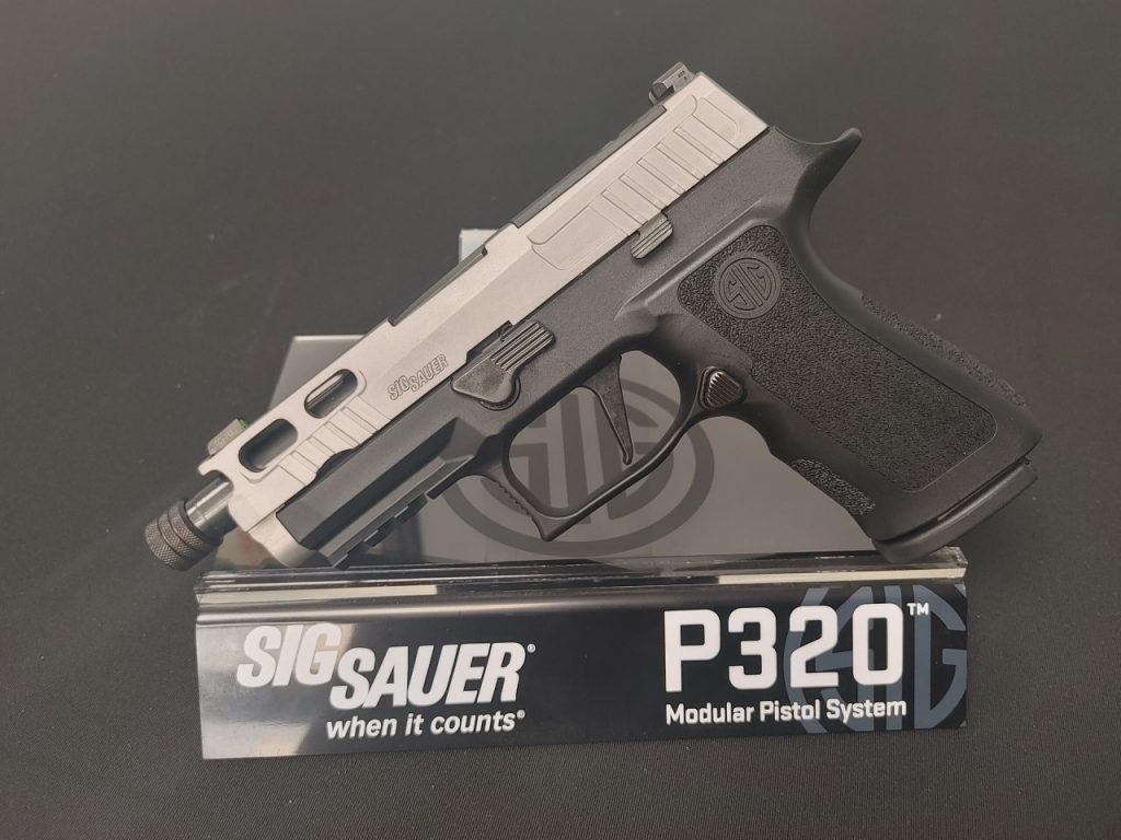 SIG Sauer P320 Custom Works 9mm Pro Cut Optic Ready #320C-9-BXR3-PRO ...