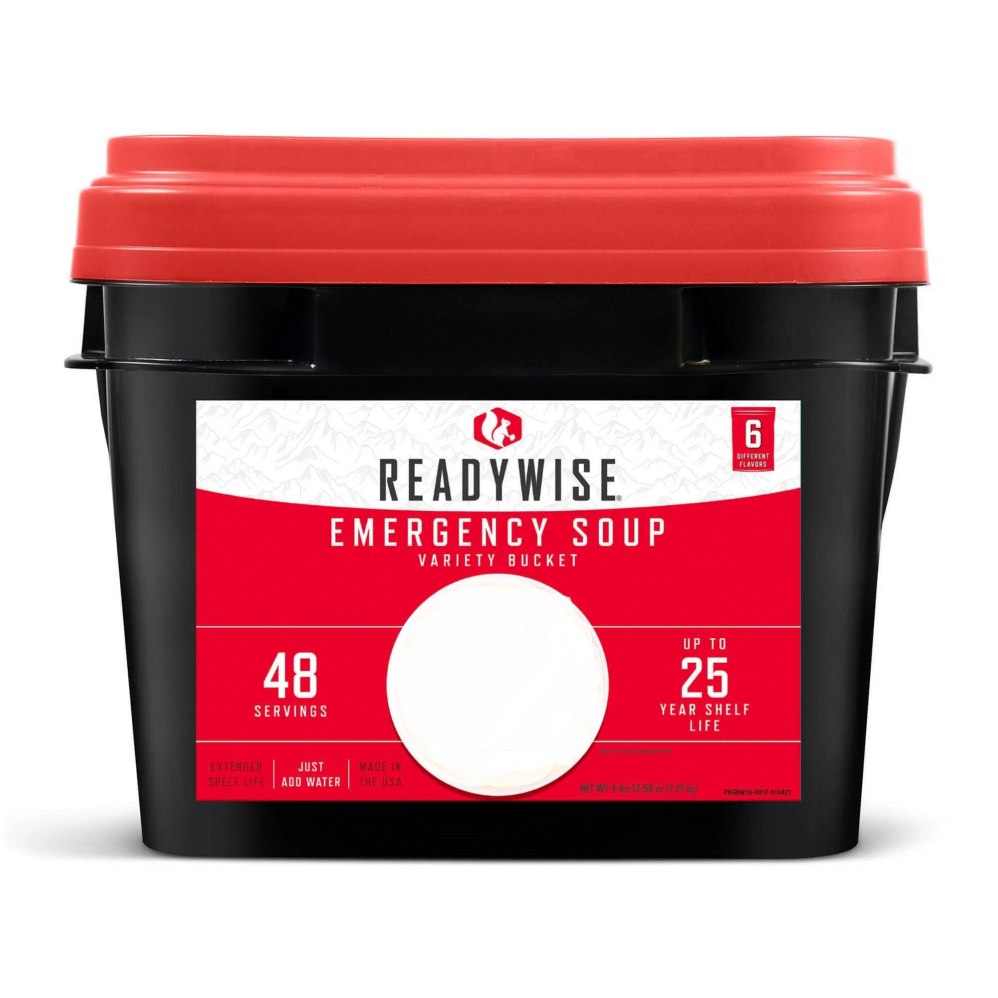 Readywise Emergency Soup Grab and Go Bucket 48 Serving » Tenda Canada