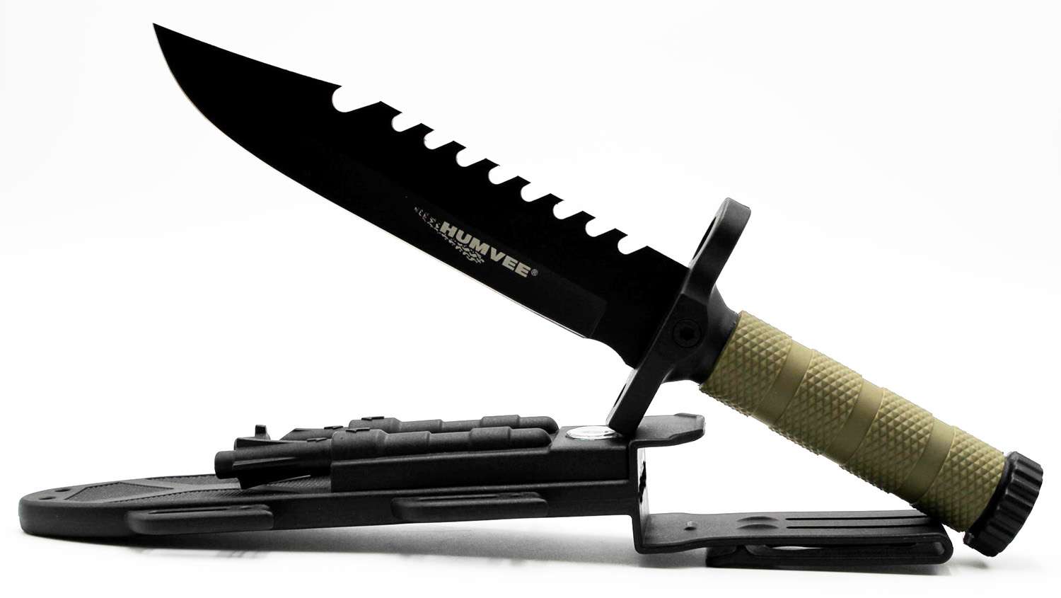 Humvee Next-Gem Survival Knife Gear Set - Plain edge » Tenda Canada