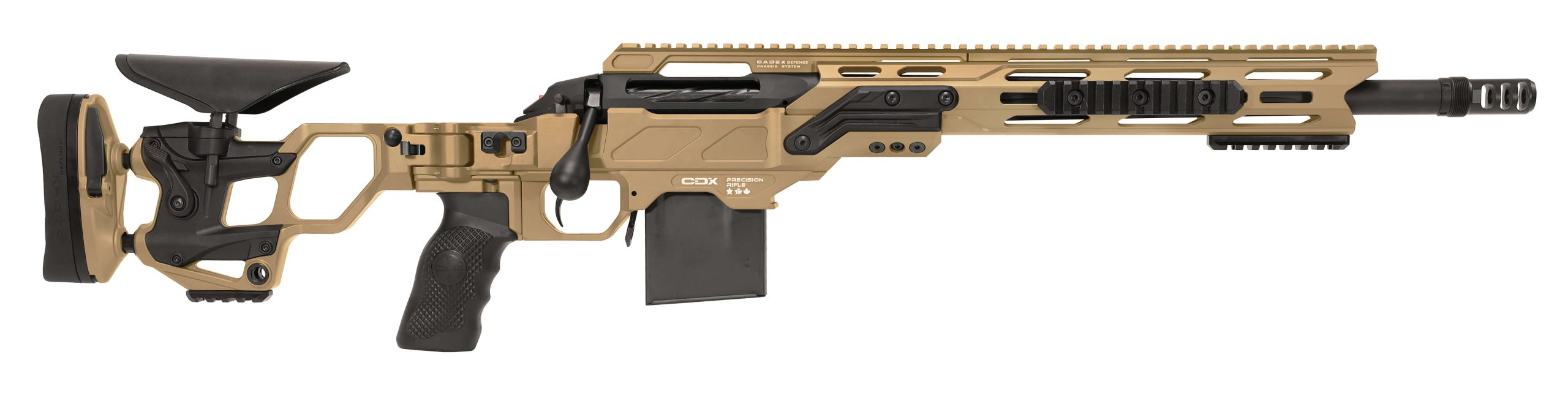 CADEX CDX-SS SEVEN S.T.A.R.S Covert Rifle 223 Rem 16.5" Hybrid Tan ...