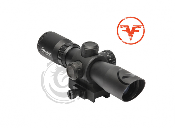 Firefield 1.5-5x32 Barrage Riflescope with Red Laser (Red-Green Mil-Dot ...