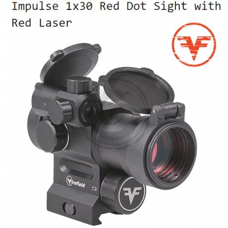 Firefield 1x30 Impulse Red Dot Sight with Laser (3 MOA Red Dot ...