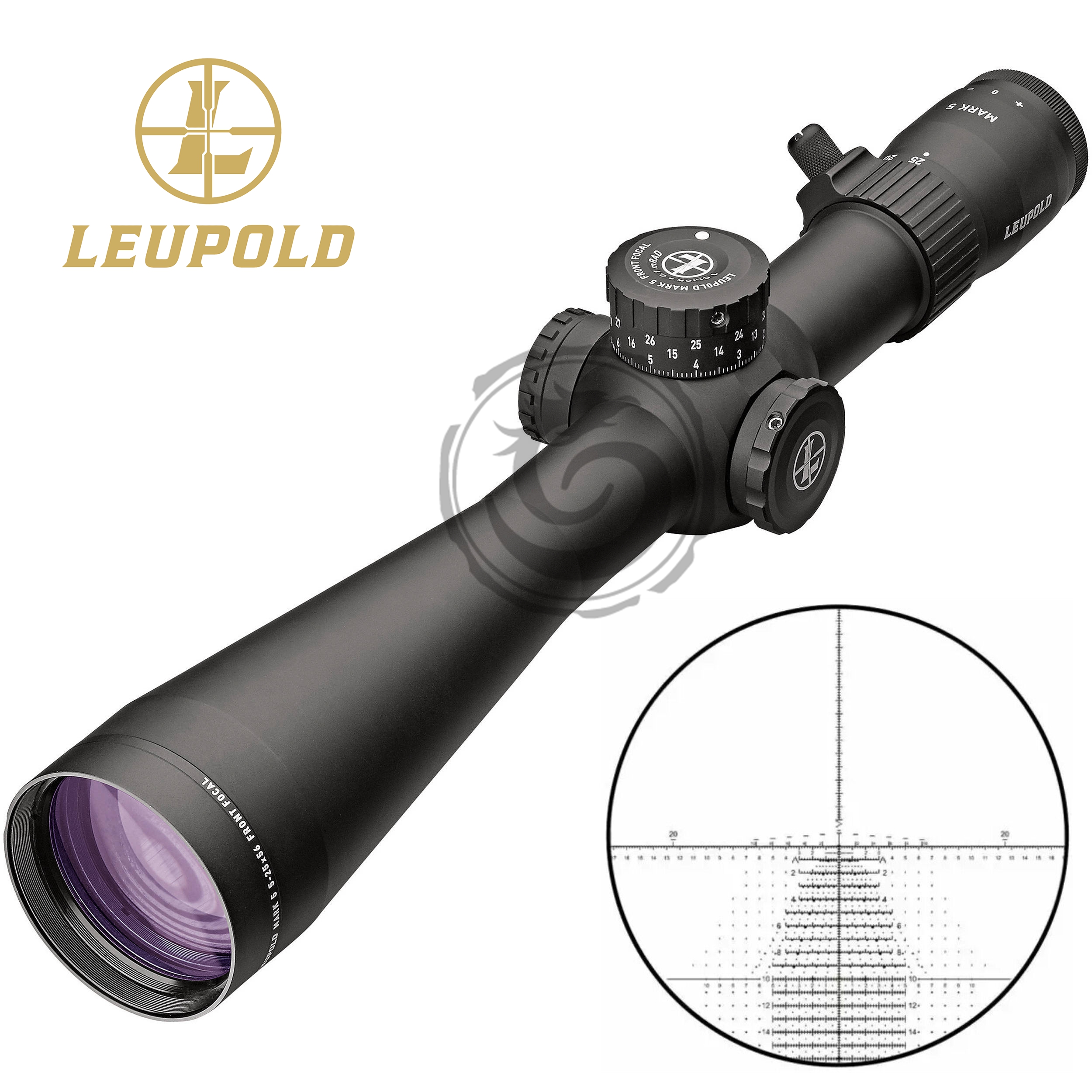 Leupold Mark 5HD 5-25x56mm M5C3 Matte Tremor 3 171775 » Tenda Canada