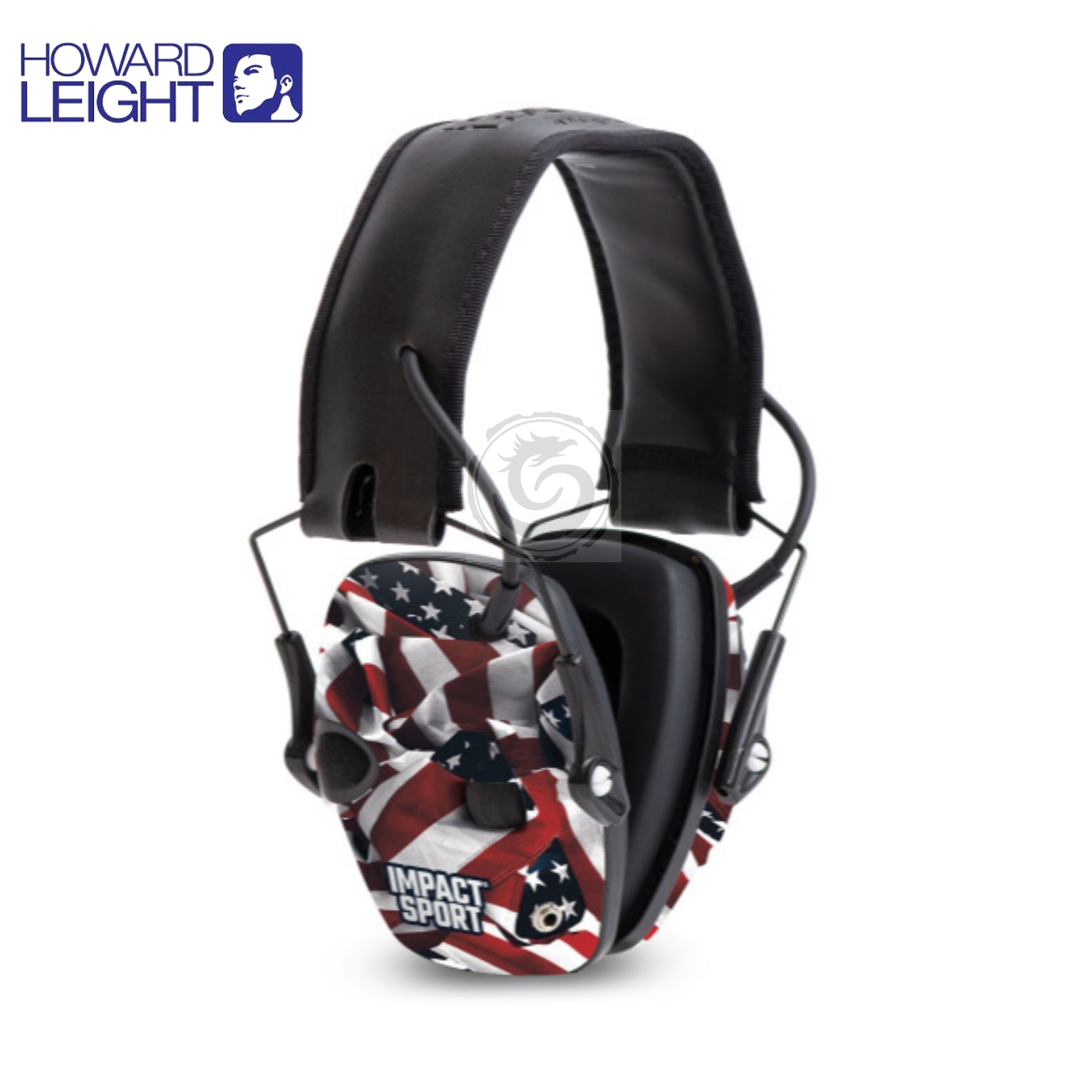 Howard Leight Impact Sport Electronic Earmuff - ONE NATION FLAG » Tenda ...