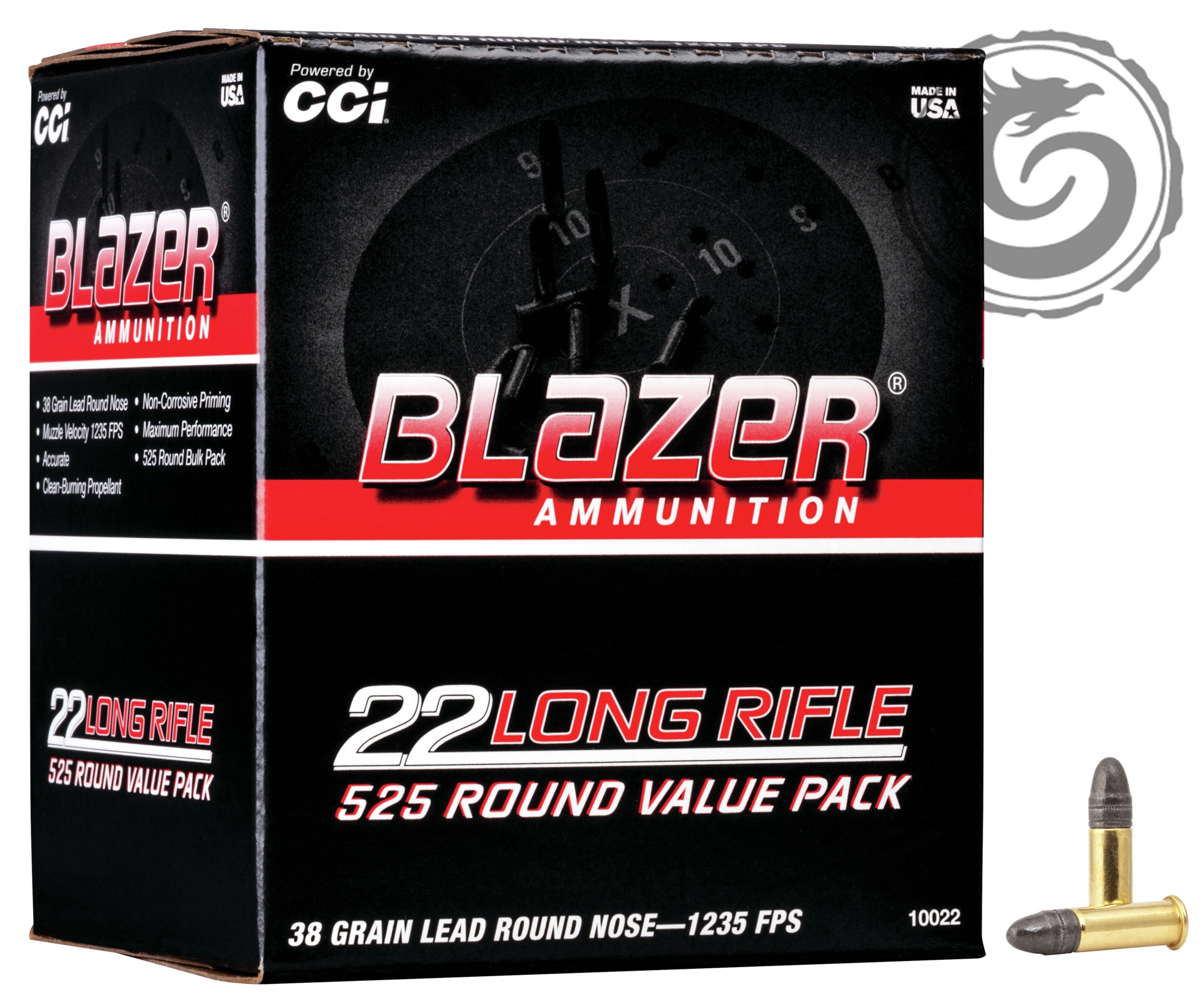 CCI Blazer Bulk Pack 22 LR 38 Gr, High Velocity, Pack of 525 » Tenda Canada