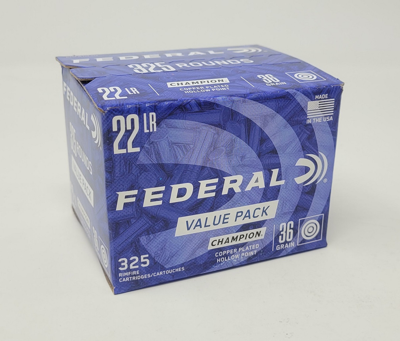 Federal Champion 22 LR 36 Gr CPHP Box of 325 » Tenda Canada