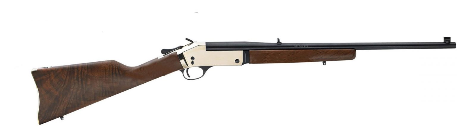 Henry Single Shot Rifle 45-70 Gov, 22", Walnut Stock, Silver Finish ...