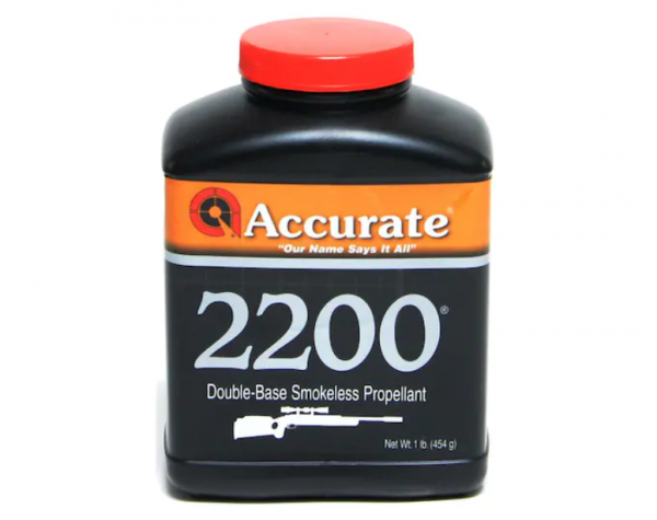 Accurate 2200 Smokeless Rifle Powder - 1 LB » Tenda Canada