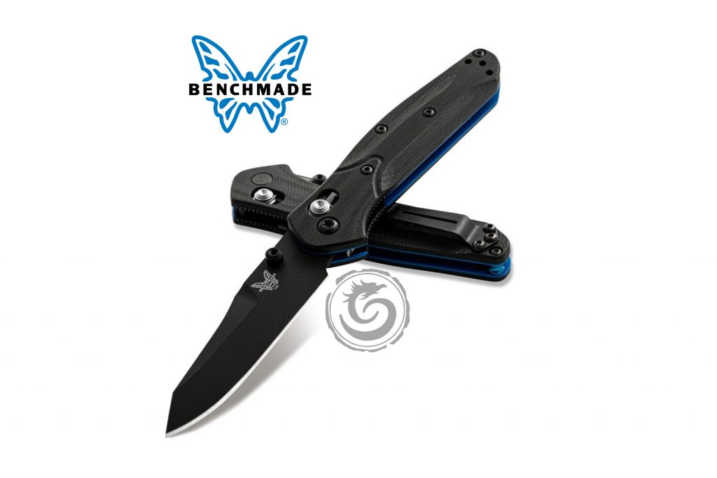 Benchmade 945 Mini Osborne | Black & Blue G10 945BK-1 » Tenda Canada