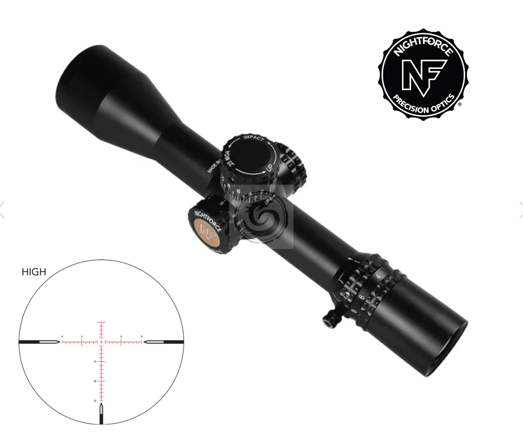 Nightforce ATACR 4-16x50 .25 MOA MOAR Scope C544 » Tenda Canada