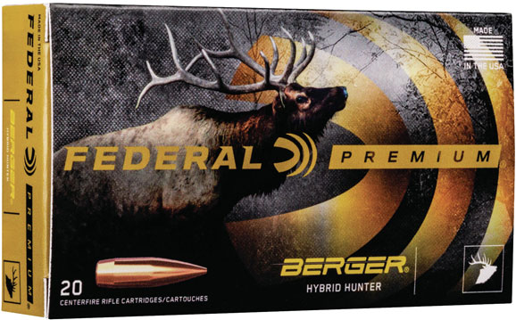 Federal Premium Berger Hybrid 243 win 95 Gr Box of 20 » Tenda Canada