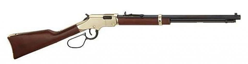Henry Golden Boy Large Loop Lever Action Rifle 17 HMR 20" Octagon ...